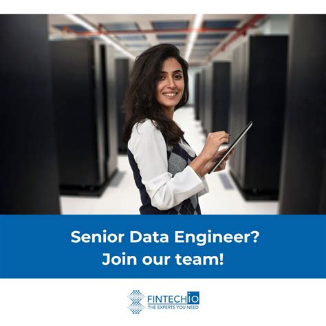 Fintechio On Linkedin Seniordataengineer Techjobs Fintech Joinus