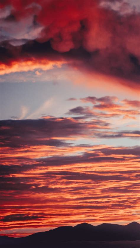 Fiery Sunset Wallpapers Wallpaper Cave