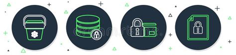 Set Line Server Security With Lock Credit Card Cooler Bag And