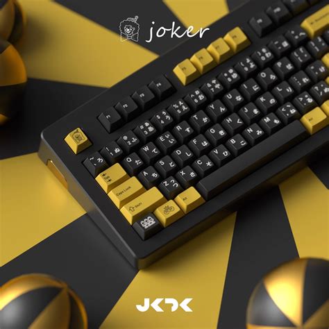Bộ Keycap Jkdk Joker Cherry Profile Pbt Dyesub