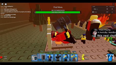 Roblox Doomspire Defense [rewrite] Machinery Youtube
