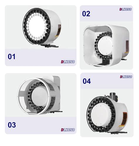 Horizontal Heavy Disc Cutter Center Automatic Atc Tool Changer Magazine For CNC Machining