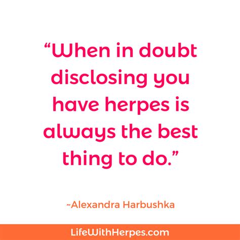 067 Askalexandra Do I Need To Tell People I Have Oral Herpes