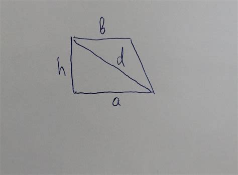 4 Большая диагональ прямоугольной трапеции равна 10 см большее основания 8 см меньшее
