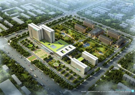安阳市第二人民医院新院建设效果图 院内新闻 安阳市第二人民医院