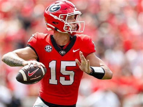 Carson Beck Demonstrates His Resilience In Victory Over Auburn