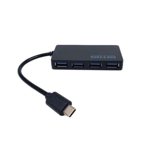 Usb Type C To Usb Type A 3 0 Hub Adaptor Super Speed 5gbps 4 Port Rxd