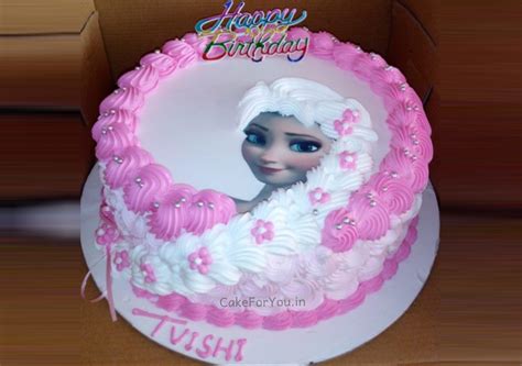 Frozen Elsa Birthday Cake Cake For You