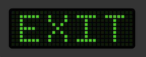 Parking And Exit Signage PNG Vector PSD And Clipart With Transparent Background For Free