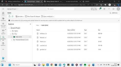 Github Adetayomathewolympic Data Analytics Azure End To End Data