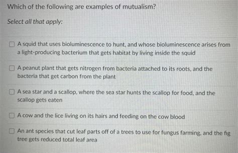 Solved Which Of The Following Are Examples Of Exploitation Solved Which Of The Following Are Examples Of Exploitation