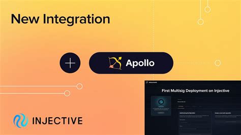 apollo safe deploys the first multisig protocol on injective compiling a list of potential