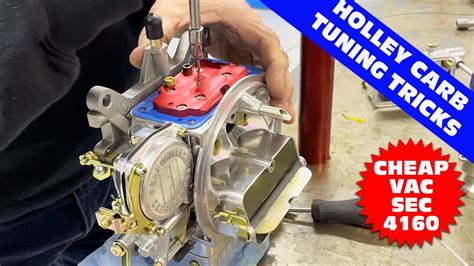 HOW TO TUNE A LOW-BUCK, 1850 HOLLEY 600 VACUUM SECONDARY CARB. NOT-SO ...