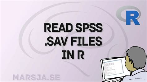 How To Read Write SPSS Files Sav In R Statistical Environment