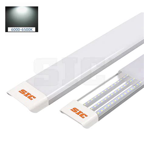Sic Modern Indoor Lighting Linear Led Smd Surface Mounted Flat Batten Slim Ceiling High