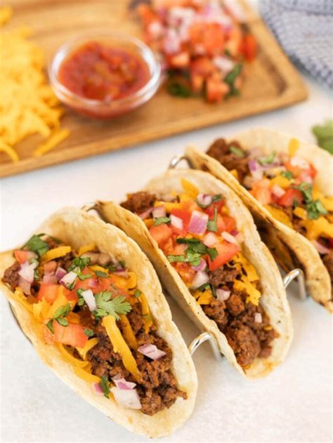 Quick Blackstone Ground Beef Tacos Grillonadime