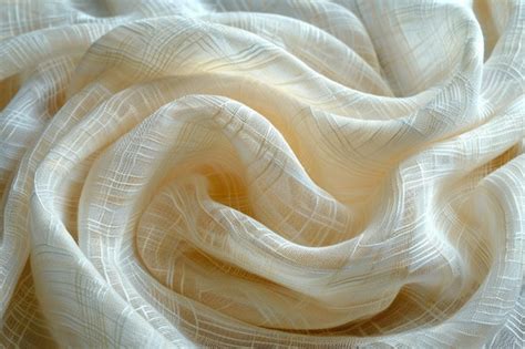 Premium Photo White Linen Weave Texture Background