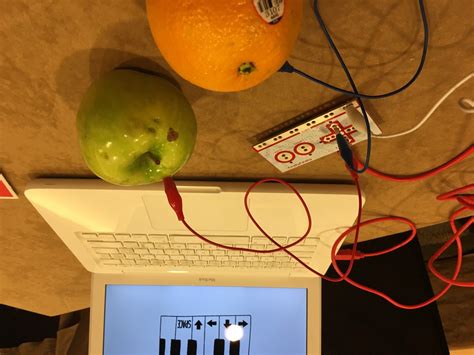 Making A Fruit Piano With A Makey Makey Education Viewport