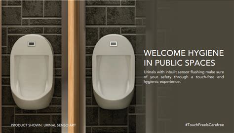 Edge Senso With Integrated Sensor Hindware Urinals Italian Collection You Construct