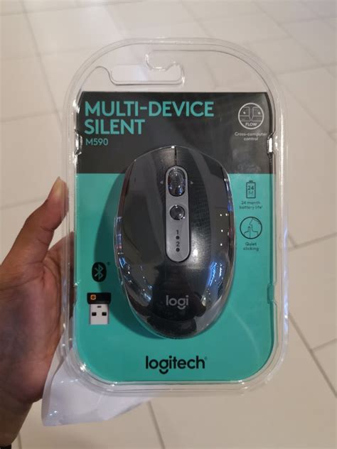 Logitech Multi Device Silent Mouse M Computers Tech Parts Accessories Mouse
