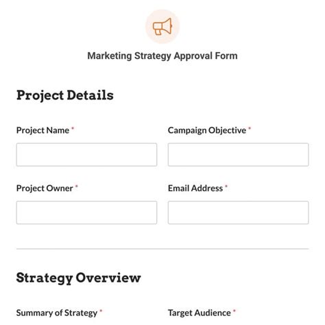 Marketing Budget Proposal Form Template For Project Managers