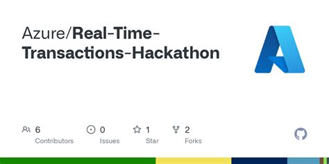 Github Azurereal Time Transactions Hackathon