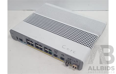 Cisco Ws C3560cx 12tc S Catalyst Lot 1557416 Allbids