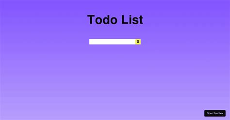 Yukiya1006 React Todo App Codesandbox