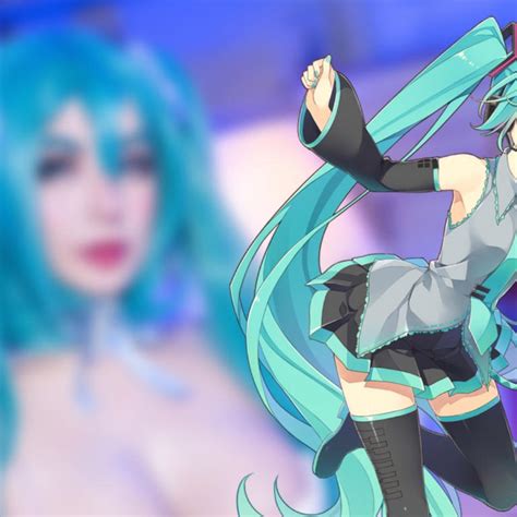 Lady Dusha Hace Su Propia Versión De Hatsune Miku Con Su Cosplay