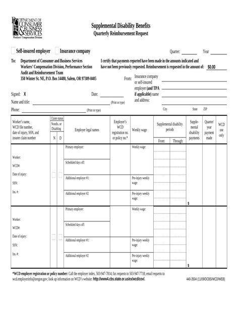 How To Apply For Temporary Disability In Oregon Fill Out And Sign Online Dochub