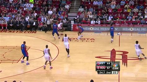 Detroit Pistons Vs Houston Rockets March 1 2014 Nba 2013 14 Season