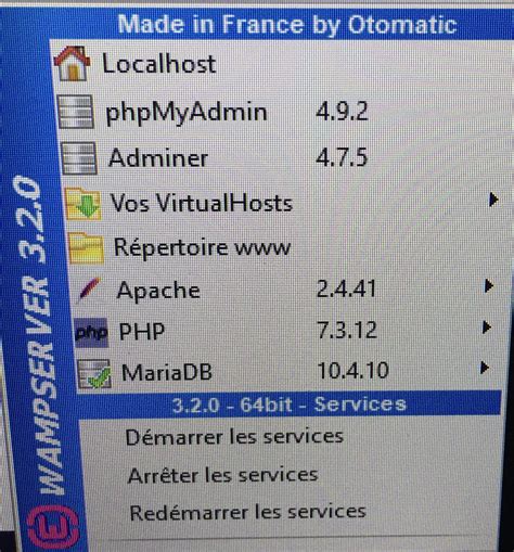 [résolu] Wampserver Reste à L Orange Installer Il Y A 15 Jours