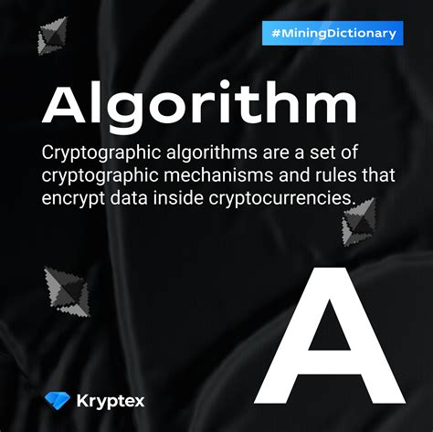 Miningdictionary A — Algorithm R Kryptex