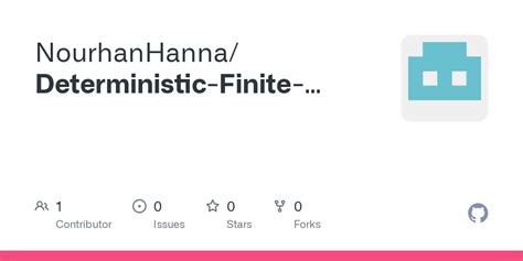 github nourhanhanna deterministic finite automata