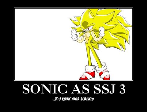 Sonic Ssj3 By Shadic64 On Deviantart