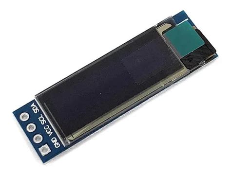 Pantalla Oled 091 Pulgadas 128x32 I2c Iic