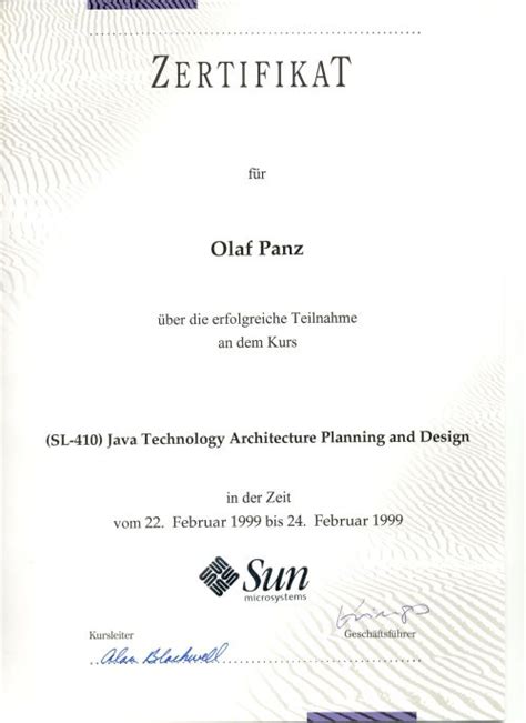 Java Architektur Kurs
