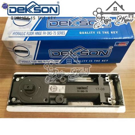 Promo Floor Hinge Dekson Fh 75 Complete Set Engsel Tanam Pintu Kaca