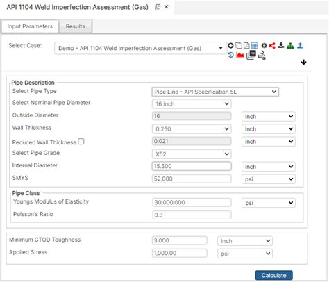 Api 1104 Weld Imperfection Assessment Gas Technical Toolboxes Knowledge Center