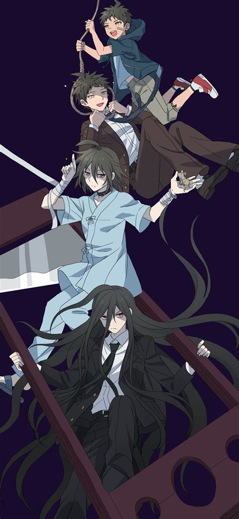 Hinata Hajime And Kamukura Izuru Danganronpa And 1 More Drawn By