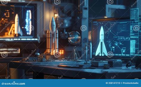 Innovative Spacecraft Interior Design With Futuristic Control Panels