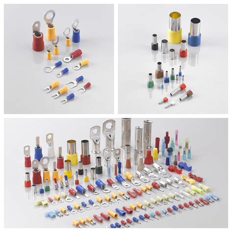 Copper Tin Plated Terminal Wire Connector Insulated Terminal Insulated Ring Terminals And