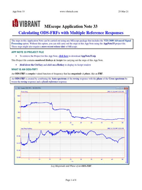 Appnote 33 Pdf Spectral Density Spreadsheet