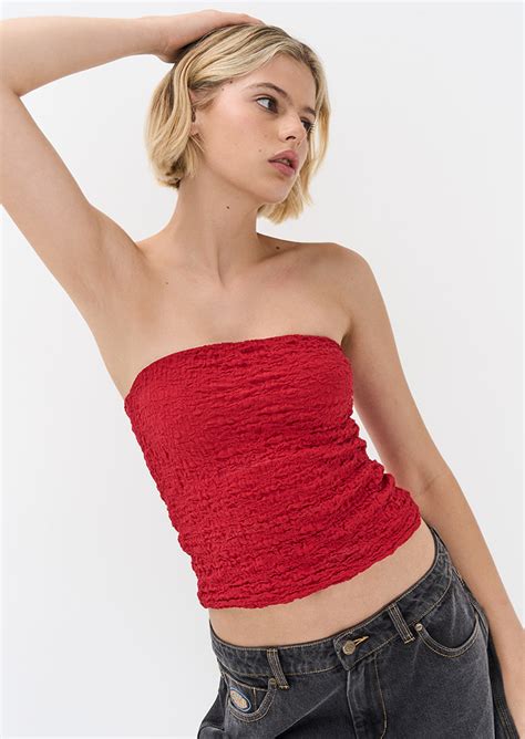 Scrunch Tube Top Ghanda Clothing
