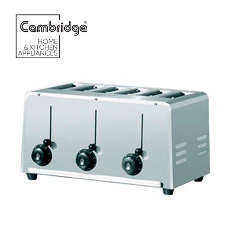 Cambridge Ets6 Commercial 6 Slice Toaster Buy Online At Best Prices
