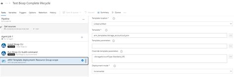 How Do I Pass Parameters To My Bicep File In Azure Devops Issue