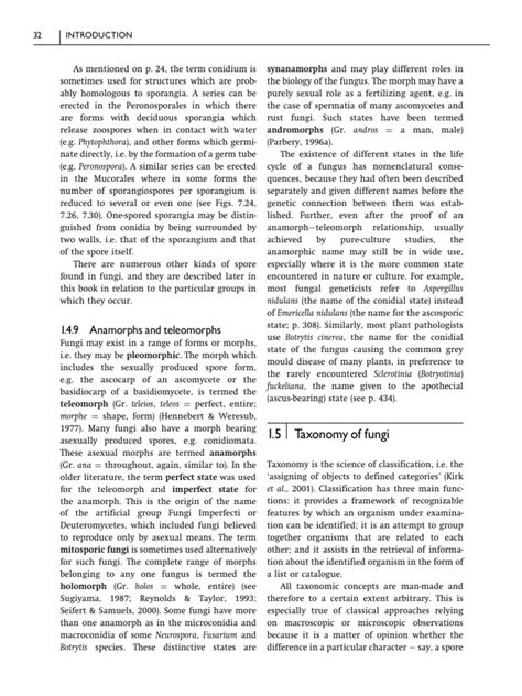Taxanomy Of Fungi Pdf Ribosomal Rna Fungus