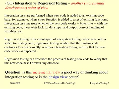 Ppt Integration Testing A Comprehensive Overview Powerpoint Presentation Id9490391