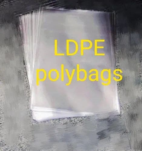Plain Ldpe Plastic Bag At Rs Kg In New Delhi ID