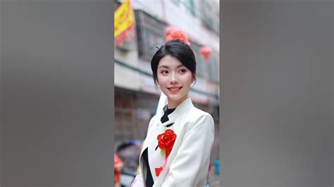 太美了，如画般绚丽多彩 潮汕标旗 潮汕女孩 养眼 清纯甜美 笑起来很甜 Youtube